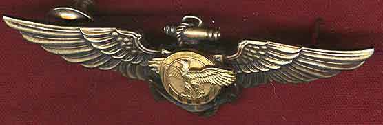 USMC Naval Aviator Wings w/ non-regulation EGA Device - WING BADGES - U ...