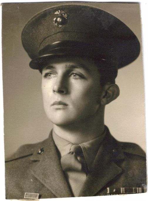 Nice WW II Marine Portrait - INDIVIDUAL & UNIT PORTRAITS - U.S ...