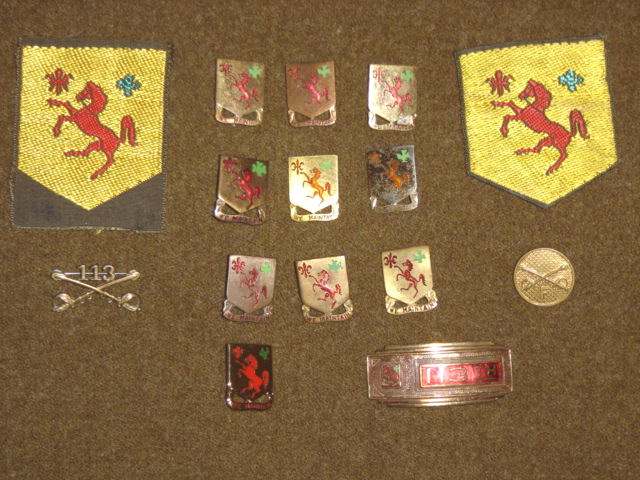 113th Cavalry-The Red Horse - GROUPINGS PAGE - U.S. Militaria Forum