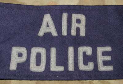 Air Police M1-C with armband - M-1; M-1C & M-2 HELMETS - U.S. Militaria ...