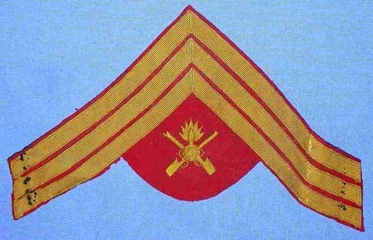 1898-1958 United States Marine Corps Chevrons - MARINES - U.S ...