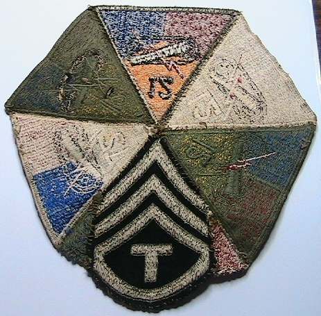 12th Armored Division Grouping of Patches - ARMY AND USAAF - U.S ...