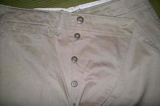 WW2 DEADSTOCK CHINO PANTS 1942 DATED - UNIFORMS - U.S. Militaria Forum