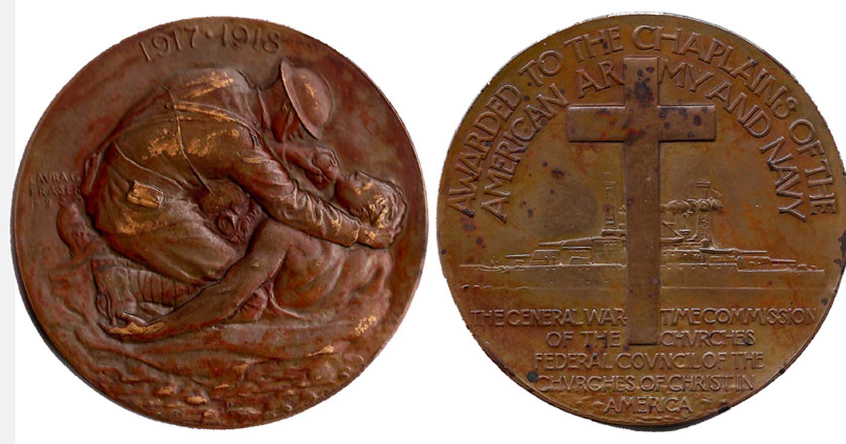 WWI Chaplain Table Medal - MEDALS & DECORATIONS - U.S. Militaria Forum