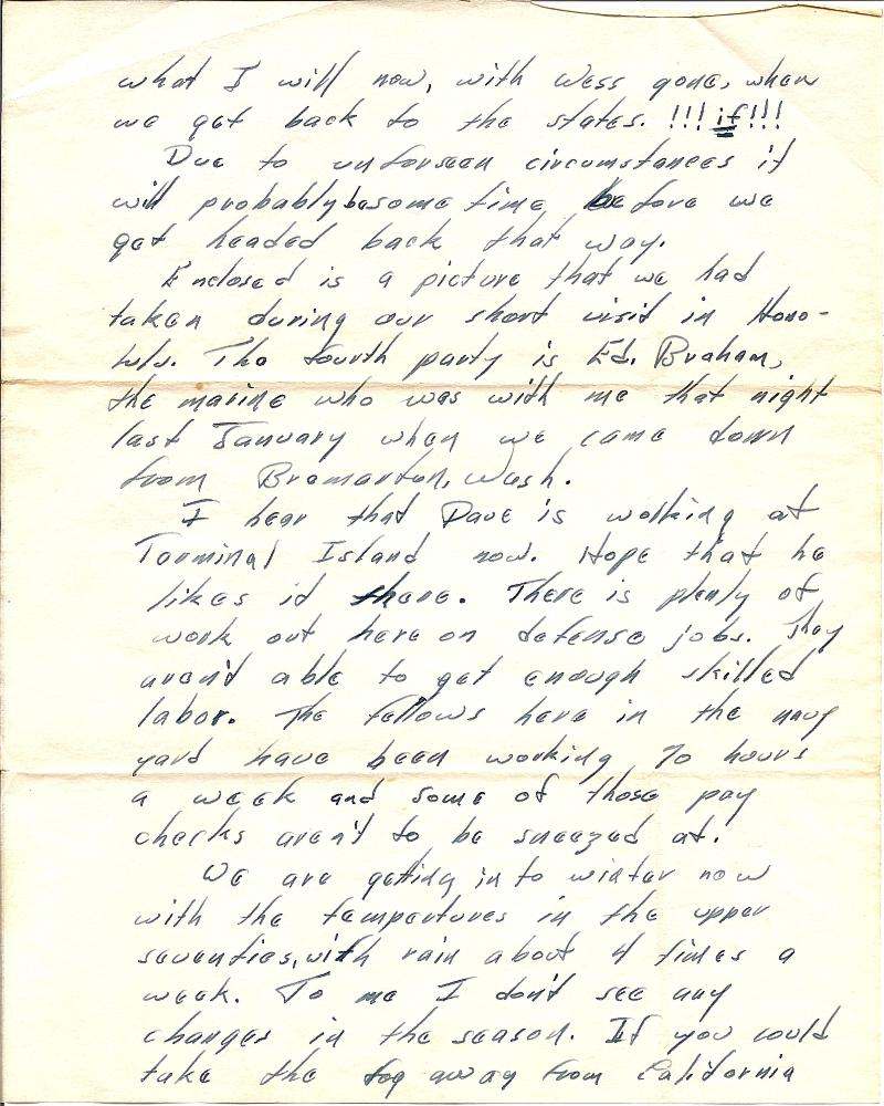 Edward J. Braham, Pearl Harbor Survivor Group - GROUPINGS PAGE - U.S ...