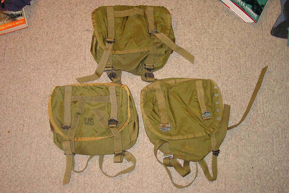 3 Nylon M1967 Butt Packs... - FIELD & PERSONAL GEAR SECTION - U.S ...