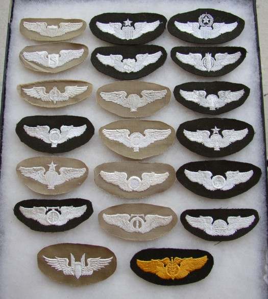 WW II AAF Cloth Wings - WING BADGES - U.S. Militaria Forum