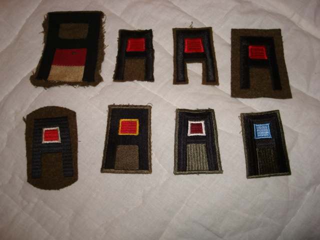 First Army patch variants....when? - ARMY AND USAAF - U.S. Militaria Forum