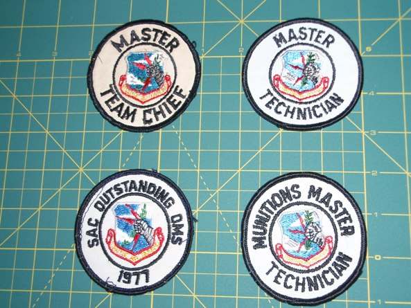A couple of subdued SAC "technical" patches - AIR FORCE (USAAF IS WITH ...