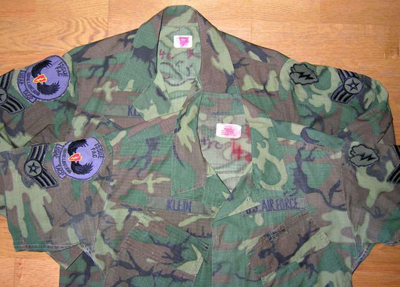 ERDL Jungle Jackets - Army - Navy - Marines - Air Force - CAMOUFLAGE ...