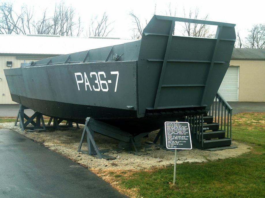A Higgins Boat on display - MILITARY SHIPS AND VESSELS - U.S. Militaria ...