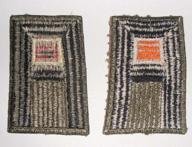 First Army patch variants....when? - ARMY AND USAAF - U.S. Militaria Forum