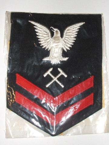 USN Damage Controlman (?) patch... sealed - NAVY, COAST GUARD AND OTHER ...