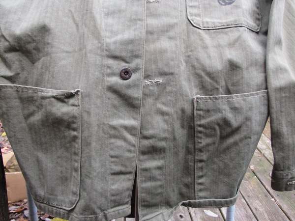 Really sharp 5th Marine Division UNIS 2nd Lt. marked P41 Utility Jacket ...