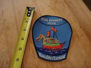Here's a USNS BARRETT patch from my collection - NAVY, COAST GUARD AND ...