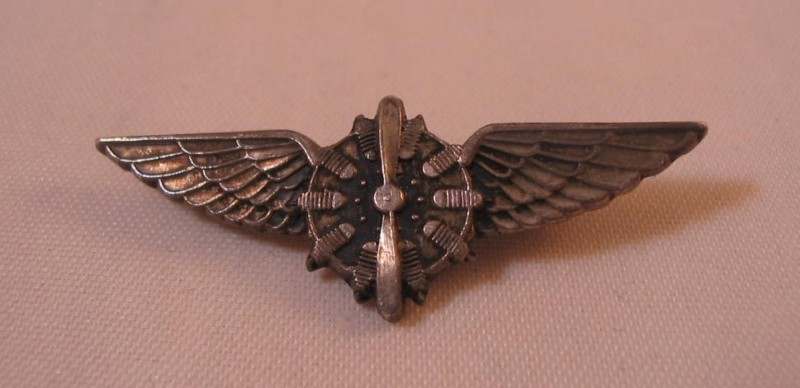 Wing and Hallmark ID of sweetheart winged prop - WING BADGES - U.S ...