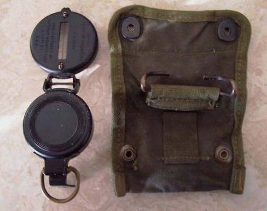COMPASS AND CASE - FIELD & PERSONAL GEAR SECTION - U.S. Militaria Forum