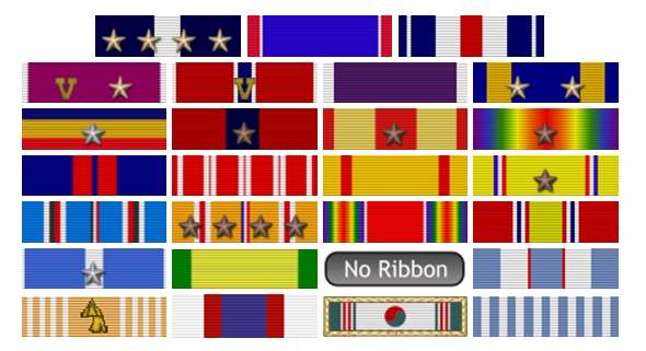 Chesty Puller Ribbons