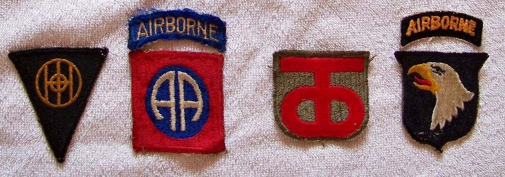 Normandy Patches - ARMY AND USAAF - U.S. Militaria Forum