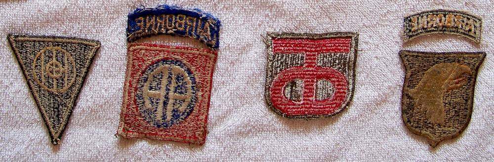 Normandy Patches - ARMY AND USAAF - U.S. Militaria Forum