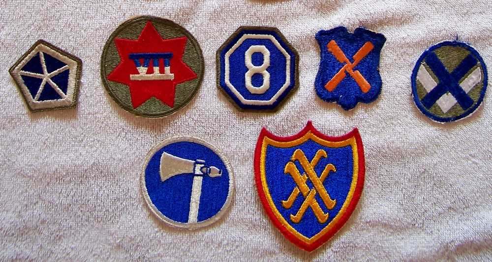 Normandy Patches - ARMY AND USAAF - U.S. Militaria Forum