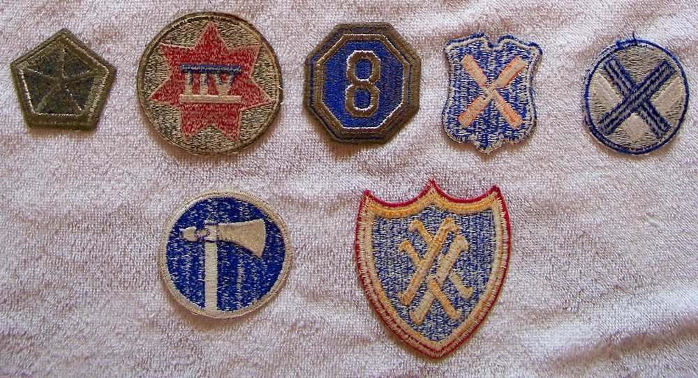 Normandy Patches - ARMY AND USAAF - U.S. Militaria Forum