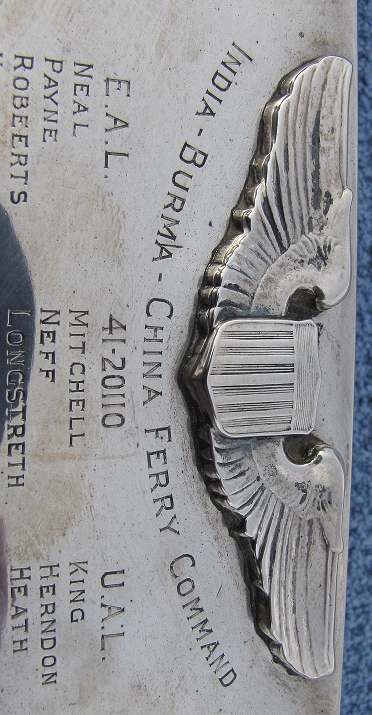 CBI ATC - Ferry Command Presentation Cigarette Box - WING BADGES - U.S ...