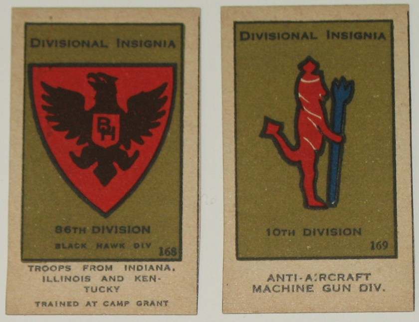 Help With WWII Divisional Insignia Cards - EPHEMERA, PHOTOGRAPHS ...