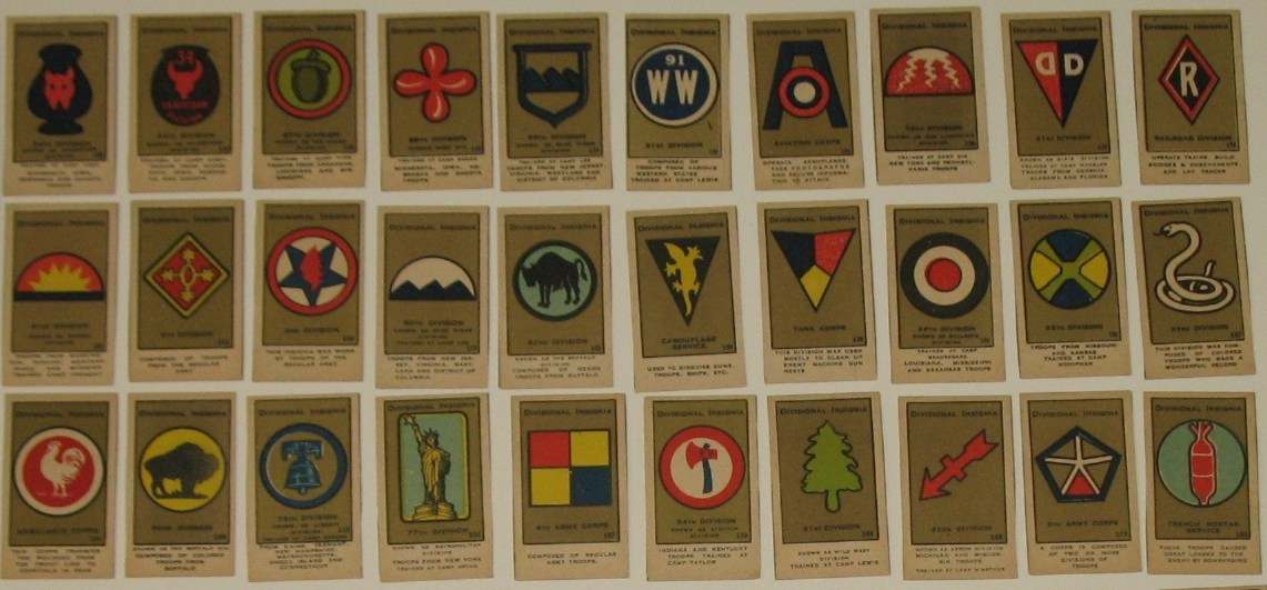 Help With WWII Divisional Insignia Cards - EPHEMERA, PHOTOGRAPHS ...