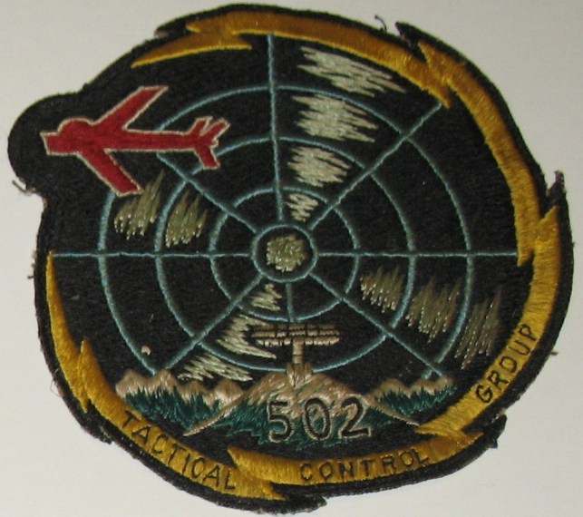 502 Tactical Control Group Squadron Patch - Korea? - AIR FORCE (USAAF ...