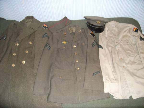 western defense command coast artillery uniform grouping - GROUPINGS ...