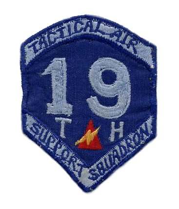 19TH Tass patch - AIR FORCE (USAAF IS WITH ARMY) - U.S. Militaria Forum