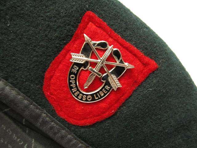 7th SF Beret Flash - Comments Please - ARMY AND USAAF - U.S. Militaria ...