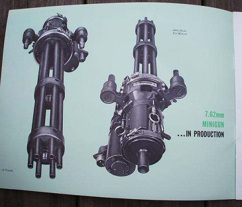 I was surprised about the 7.62mm Minigun - EPHEMERA, PHOTOGRAPHS ...