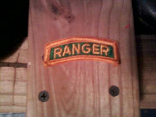 Green Ranger tab? - ARMY AND USAAF - U.S. Militaria Forum