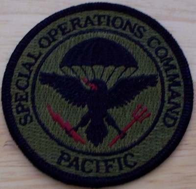 Special Ops Cmd Pacific Patch info - ARMY AND USAAF - U.S. Militaria Forum
