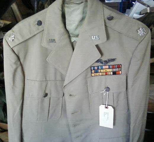 1949 USAF Officers tans w/sewn on ribbons - UNIFORMS - U.S. Militaria Forum