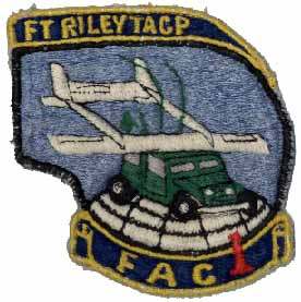 Ft Riley TACP FAC patch - ARMY AND USAAF - U.S. Militaria Forum