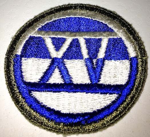 XV CORPS... 1st Design - ARMY AND USAAF - U.S. Militaria Forum