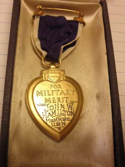 WW2 USN KIA Purple Heart USS Amberjack SS-219 - MEDALS & DECORATIONS ...