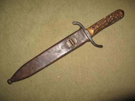 New antler handled theater sword cut down - EDGED WEAPONS - U.S ...