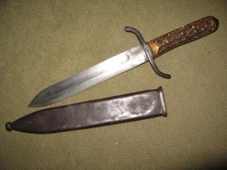 New antler handled theater sword cut down - EDGED WEAPONS - U.S ...