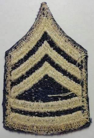 Mini Tech Sergeant Patch - ARMY (INCLUDING USAAC/AAF) - U.S. Militaria ...