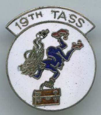 19TH Tass patch - AIR FORCE (USAAF IS WITH ARMY) - U.S. Militaria Forum