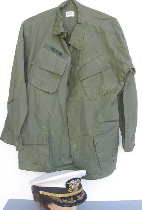 Nixon White House aide's Vietnam/Cambodia uniform - red dirt & all ...