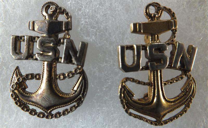 Chief Petty Officer Combination Cover Anchor Collectors - Page 2 - NAVY ...