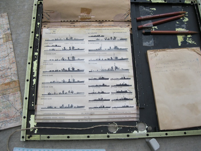 Aircraft Navigational Plotting Board USS Minneapolis Spotter Plane ...
