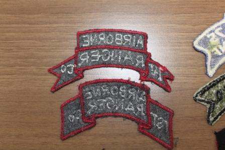 US Army Ranger Scrolls Korea-Vietnam Wars - ARMY AND USAAF - U.S ...