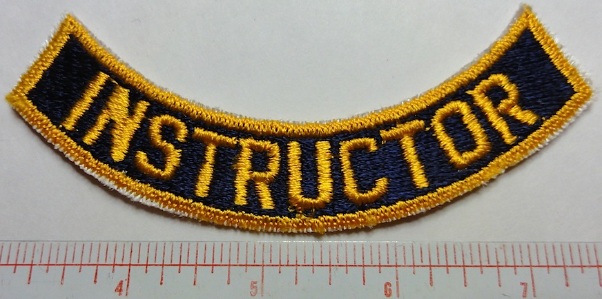 "INSTRUCTOR" Tab ID Needed - CAN YOU IDENTIFY THIS PATCH? - U.S ...