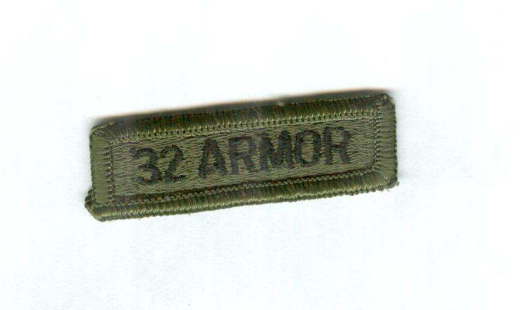 32nd Armor ? - ARMY AND USAAF - U.S. Militaria Forum